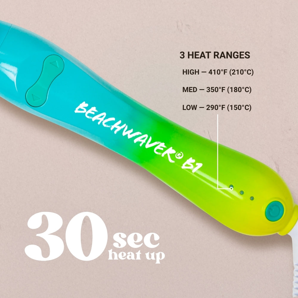 Beachwaver B1 Neon - Ocean Ombre – Beachwaver UK