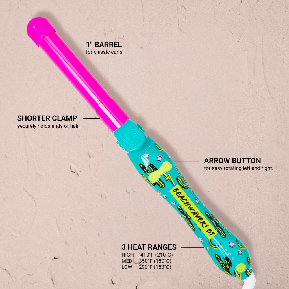 Beachwaver B1 Neon - Neon Desert – Beachwaver UK